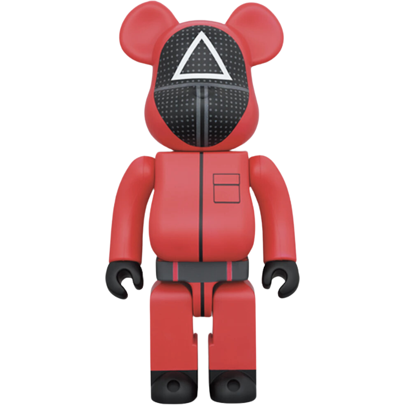 Squid Game Guard Triangle 1000% Bearbrick – hihi