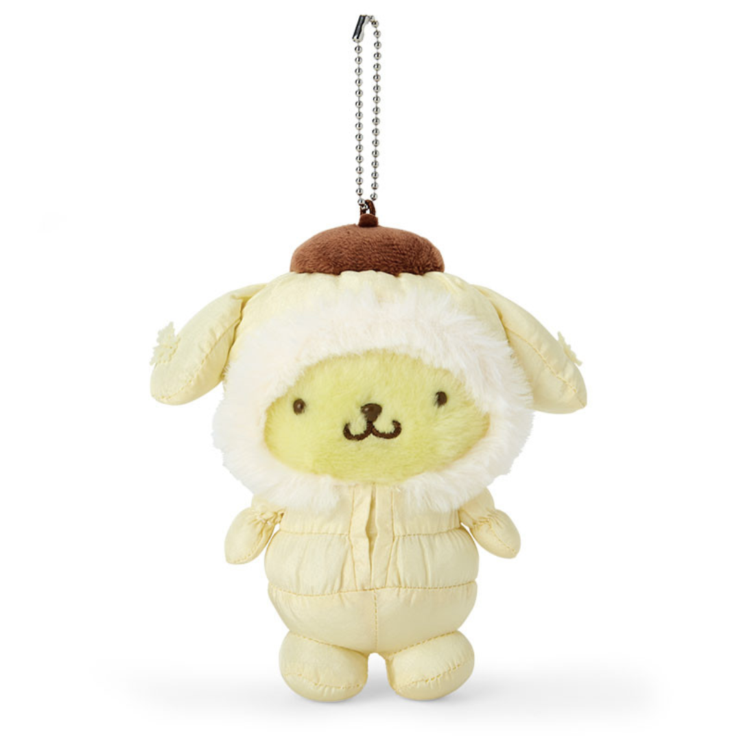 Sanrio Winter Puffer Plush Keychain - Pompompurin – hihi