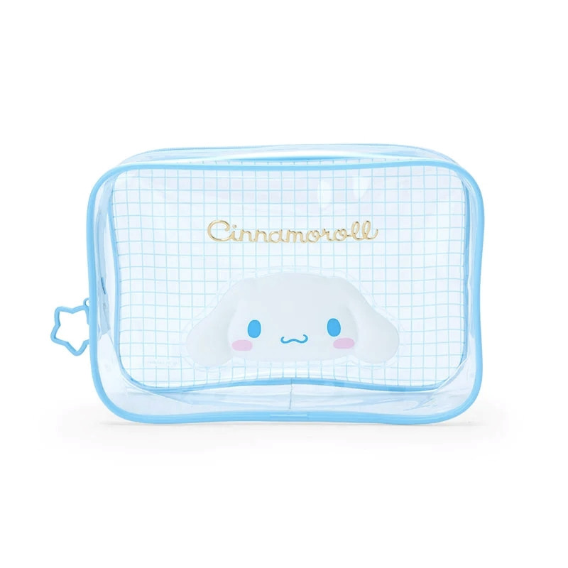 Sanrio Clear PVC Grid Pouch - Cinnamoroll – hihi